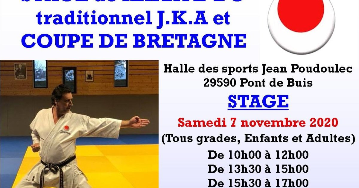 STAGE et COMPETITION JKA en BRETAGNE - France Japan Karate Association ...